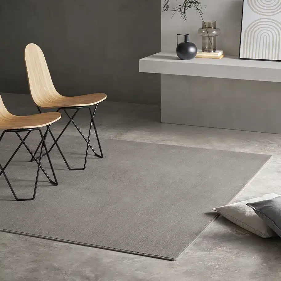 Tapis design organique - VEGA POLARIS - Rols Carpets - uni / en laine ...