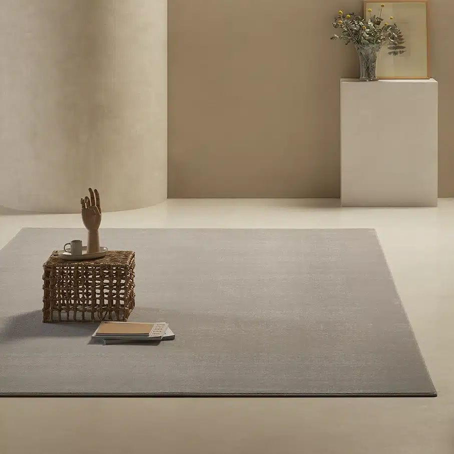Tapis design organique - VEGA NEBULA - Rols Carpets - uni / en laine ...