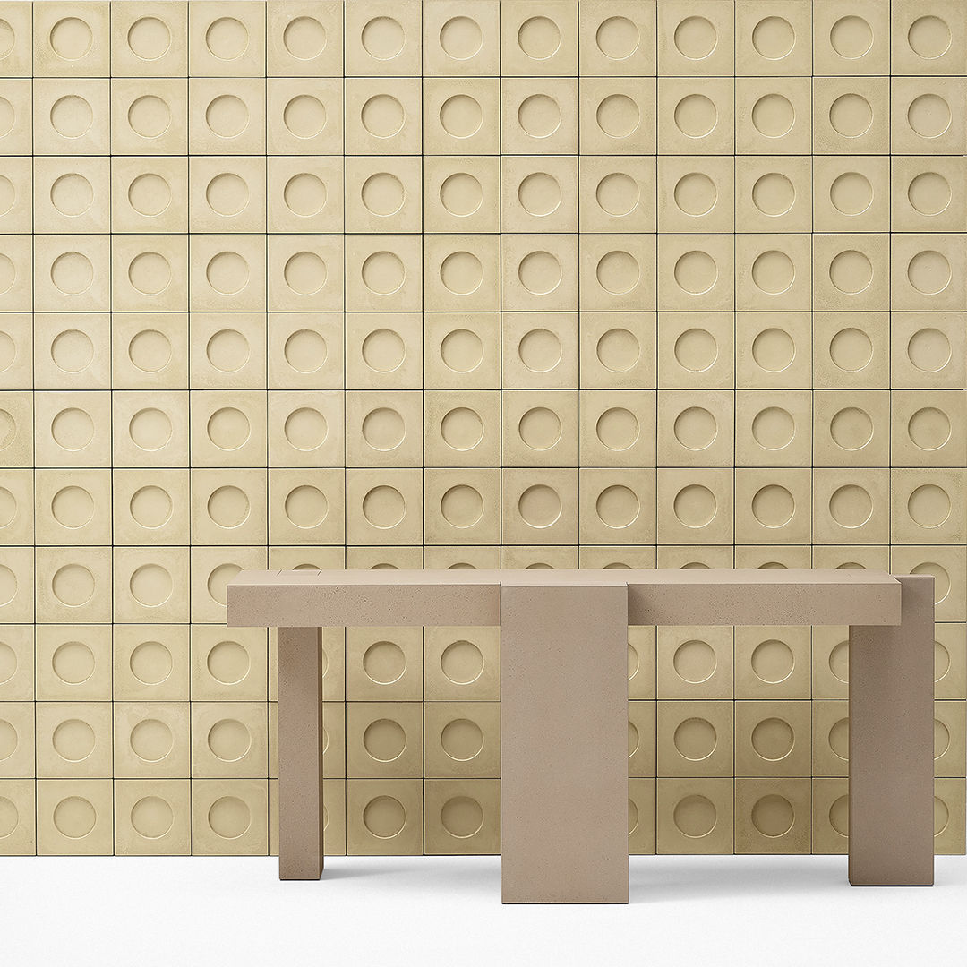 Console contemporaine - DUCALE - CIMENTO - en béton / avec piètement en ...