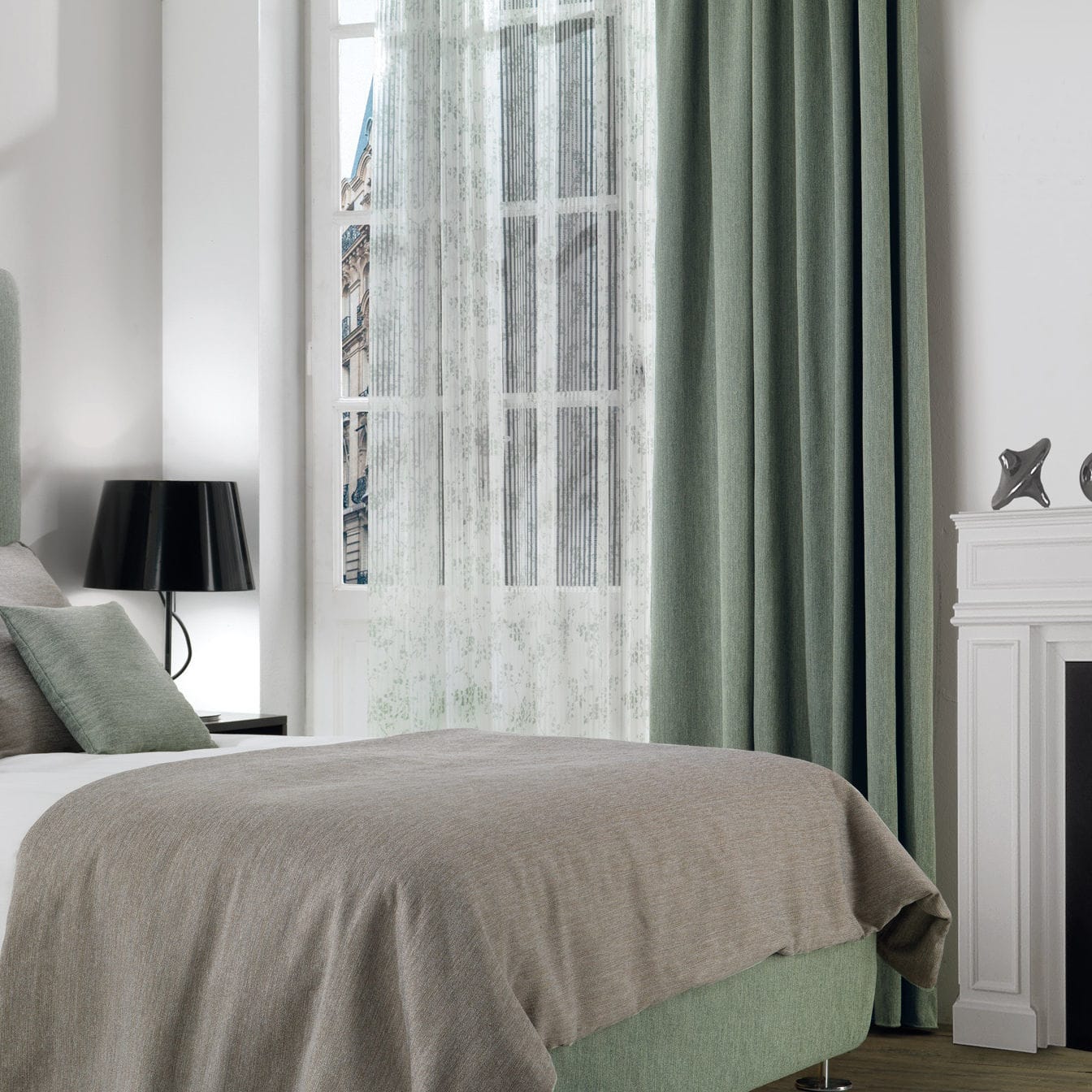 Tissu pour rideaux - SUNRISE - Ciesse Tendaggi srl - à rayures / en ...