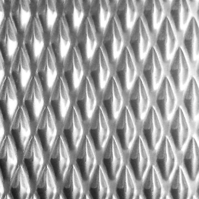 Tôle métallique emboutie - 7GM® - Rimex - décorée / laminée / en inox