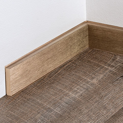 Plinthe marron - Q 12-60M - BOLTA - dorée / en bois / en PVC