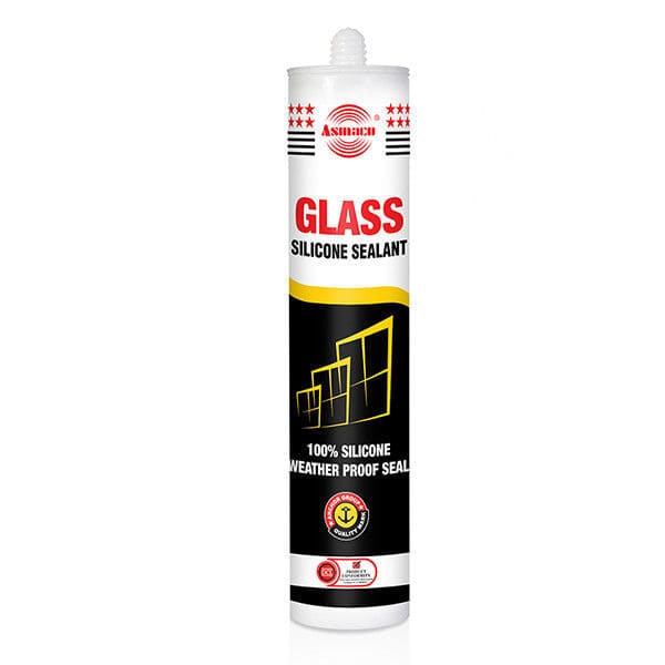 Mastic élastique Asmaco Glass Anchor Allied En élastomère à Base De Résine De Silicone