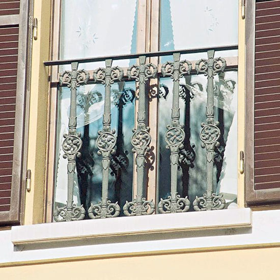 Balustrade en fonte - ER041 - irollo - d'extérieur / pour terrasse / pour fenêtre