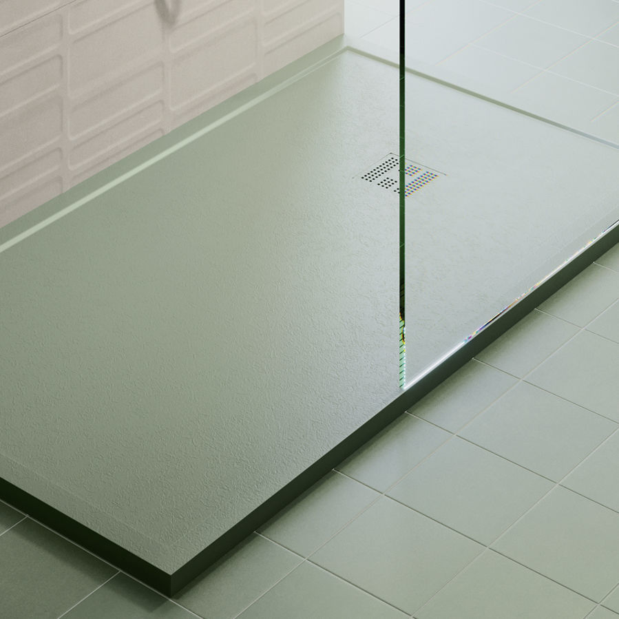 Bac à douche rectangulaire - FRAME - ZENON SMART SOLID SURFACE - à ...