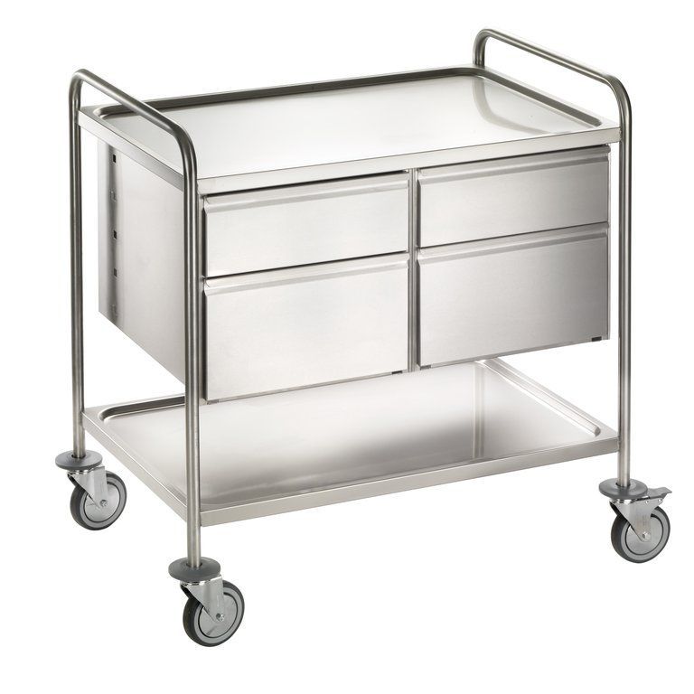 Chariot pour bac gastronorme - CS962-4CP-CS - QUATRO S.R.L. - pour ...