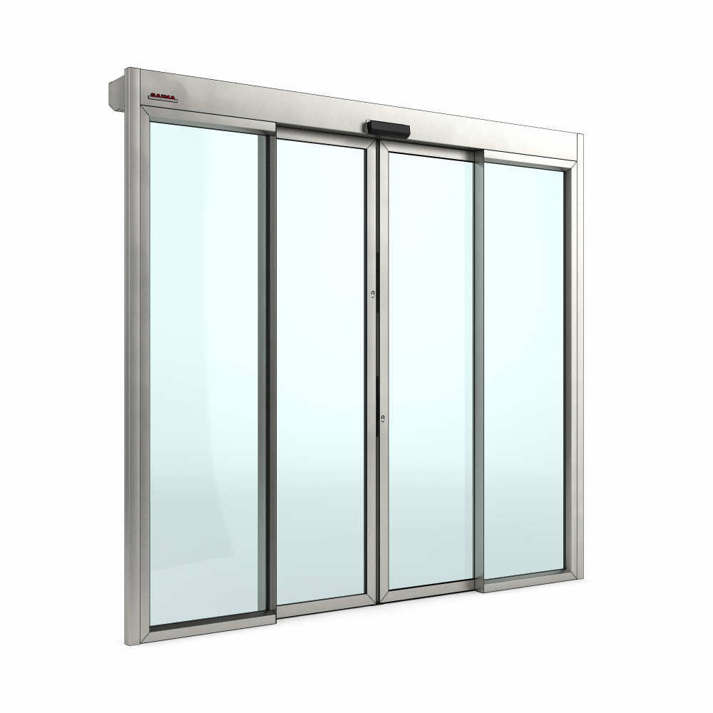 Porte d'entrée - Securlight 327 - Saima Sicurezza SpA - en verre / en ...