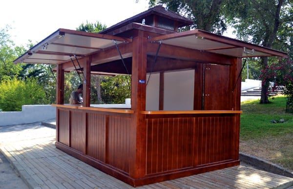 Kiosque commercial - SEVILLE - Maderas Menur - d'extérieur / en bois ...