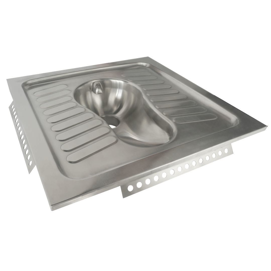 WC turc - Creativ - LOGGERE - en inox / professionnel / carré