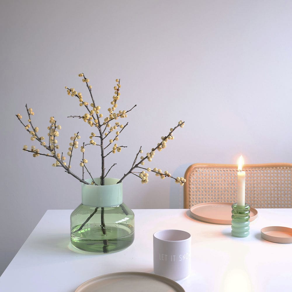 Vase contemporain - Generous - DESIGN LETTERS ApS - en verre ...