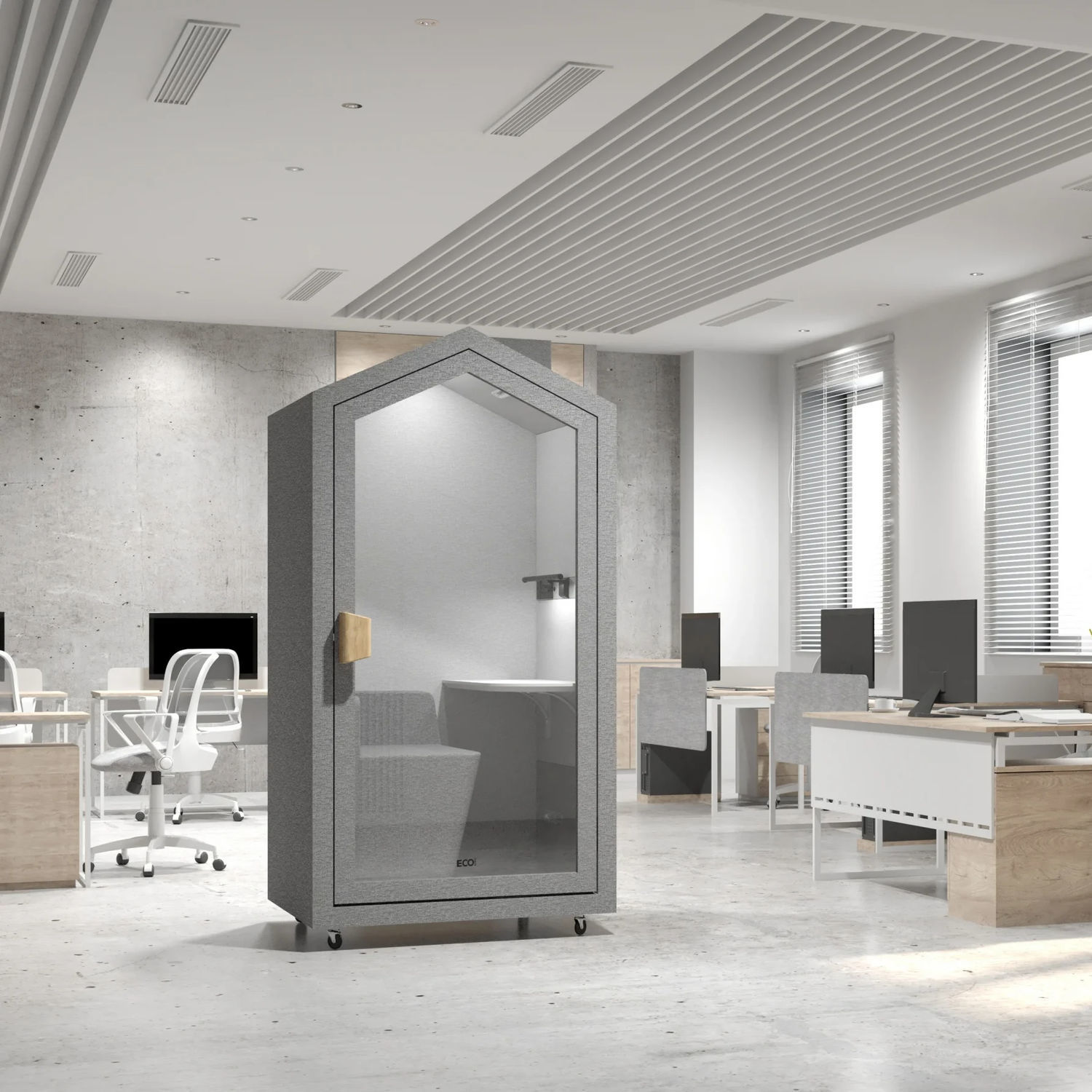 Cellule de concentration acoustique - sweet home - ECOcero - en tissu