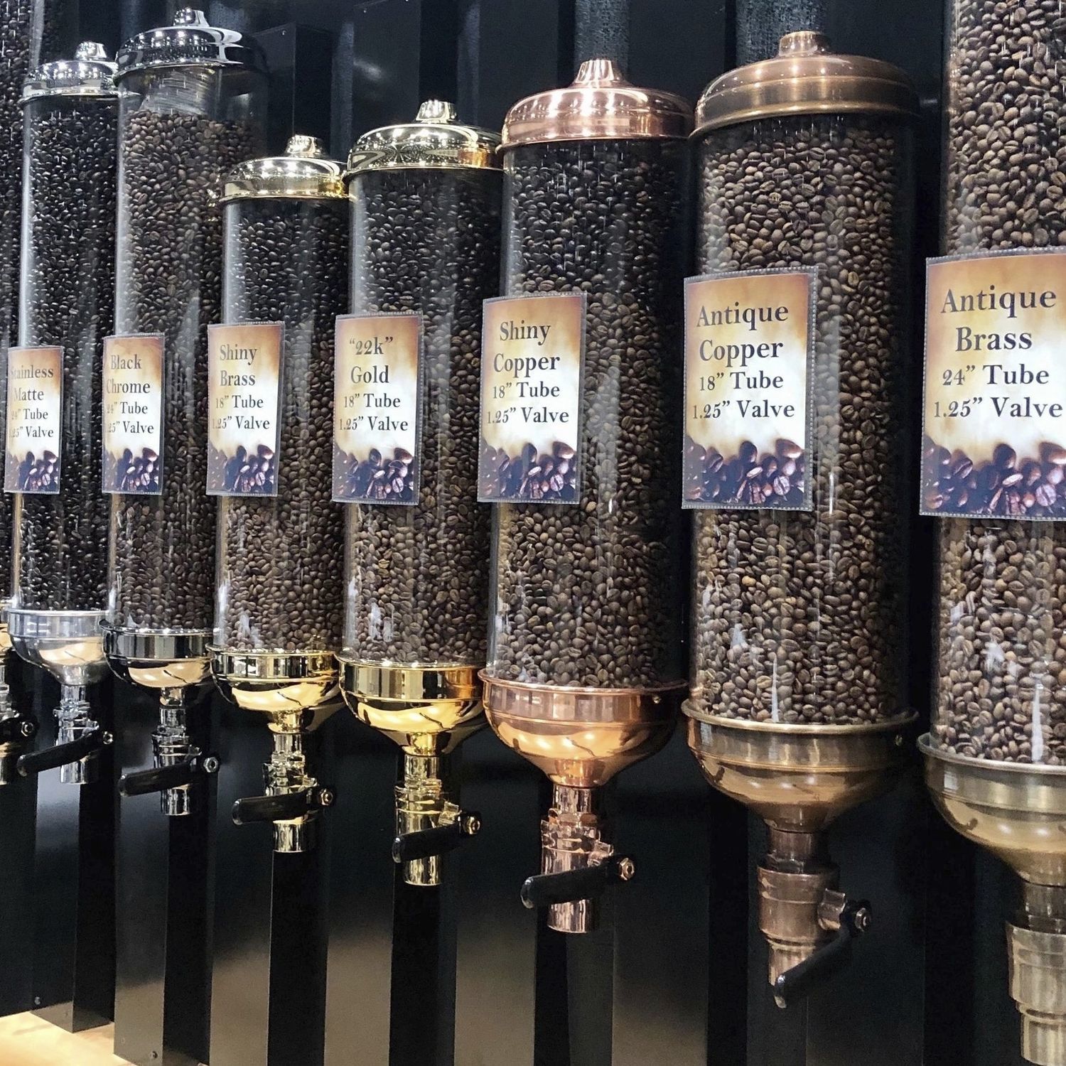 Distributeur de café en grains mural - 8" - Java Hill Distribution Inc ...