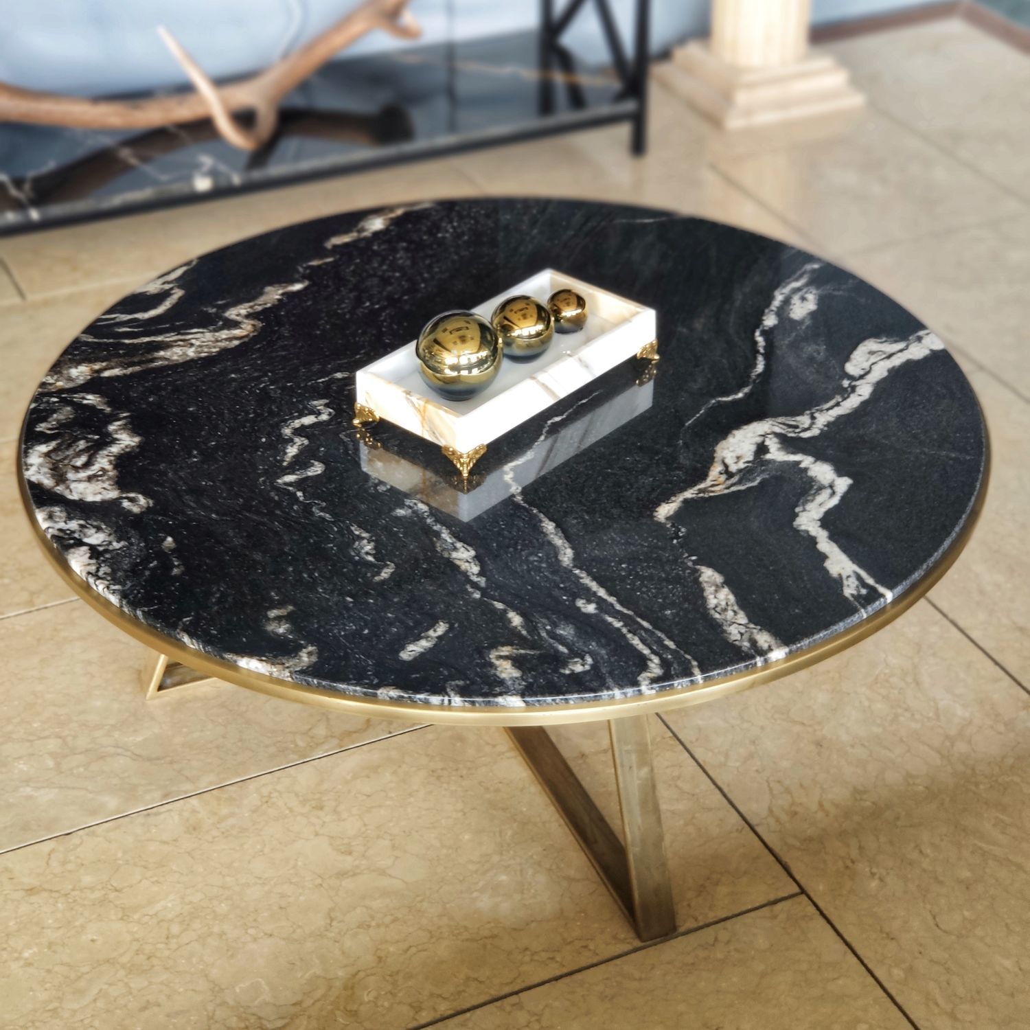 Table basse contemporaine - BELVEDERE - PASIFIK GRANIT - en quartzite ...