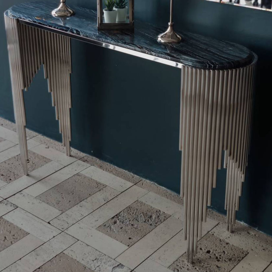 Console contemporaine - SILVER WAVE - PASIFIK GRANIT - en marbre / avec ...