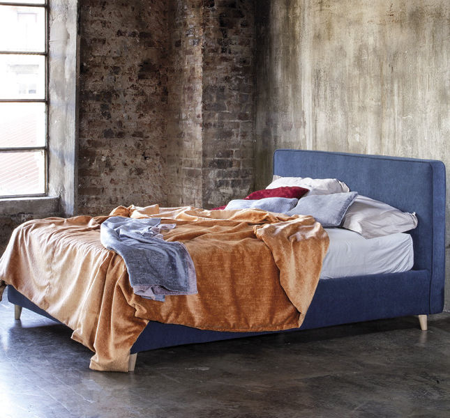 Lit double - ORACLE - CONFORPLUS - simple / contemporain / tapissé