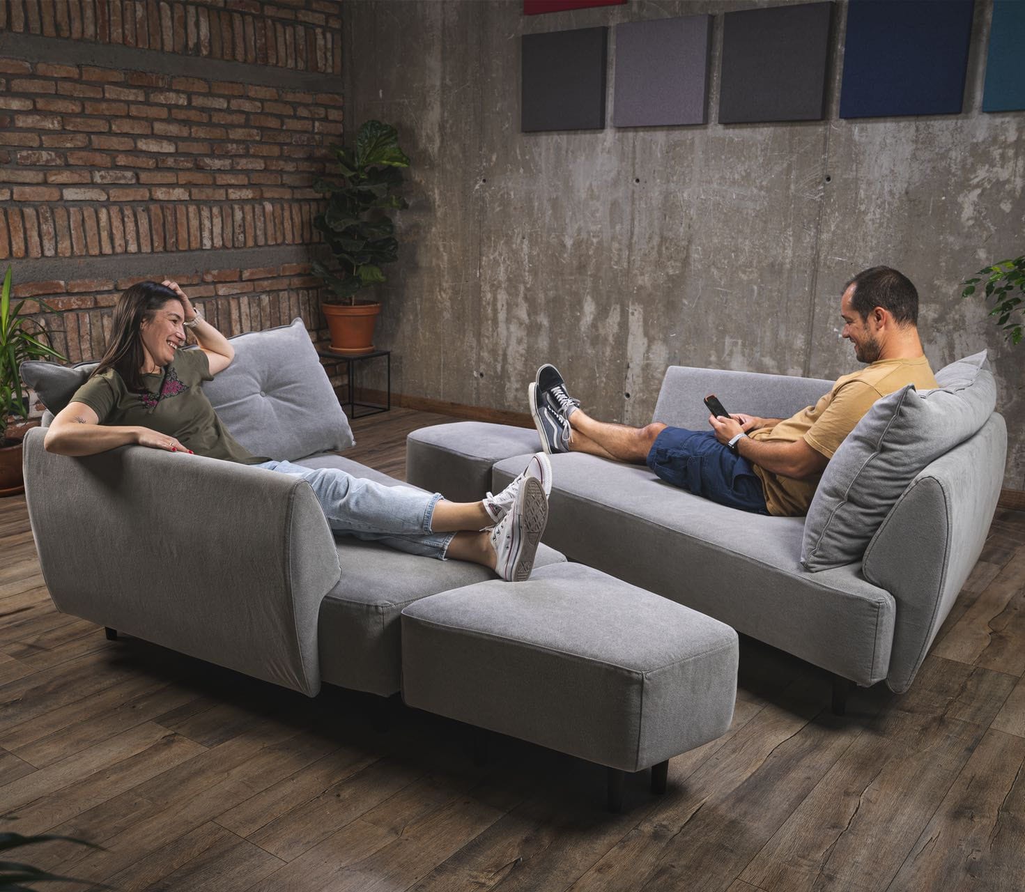 Canapé modulable - Diagon - FEYDOM COLLECTIVE LTC - d'angle / lit ...