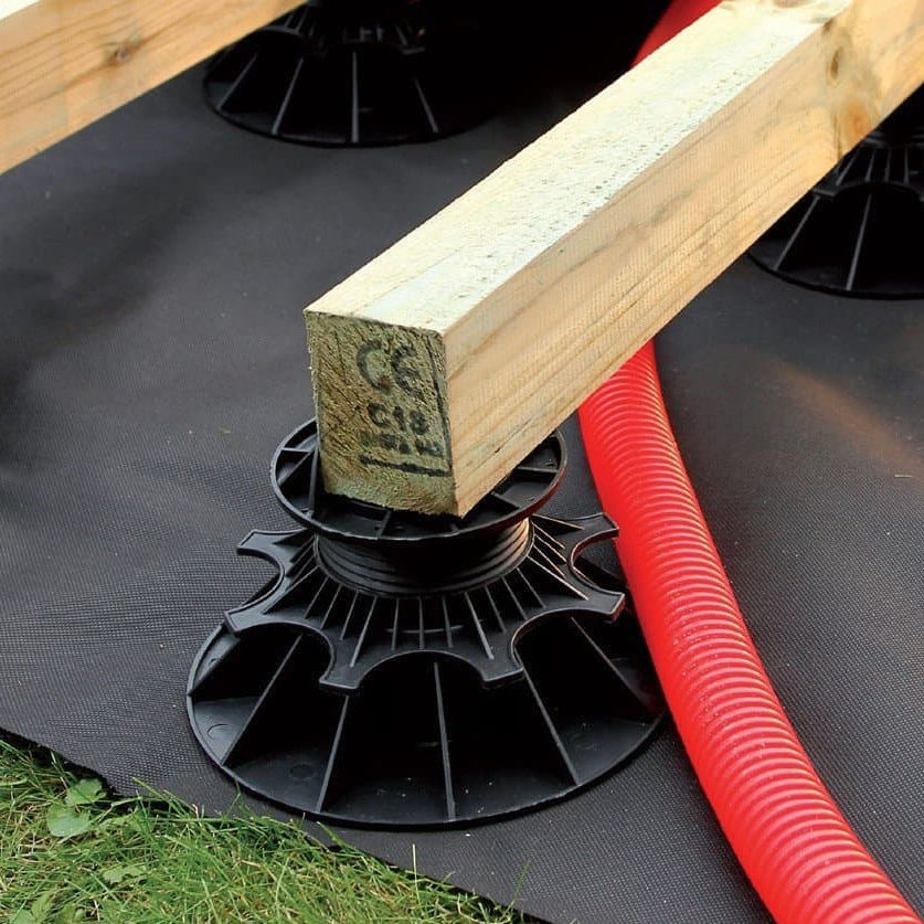 Plot de terrasse résistant à la chaleur - NIVO® - Cobrafastener - à ...