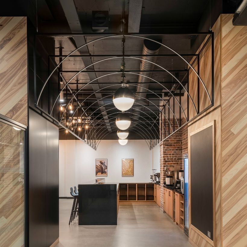 Portique en métal - Specialist Joinery Group