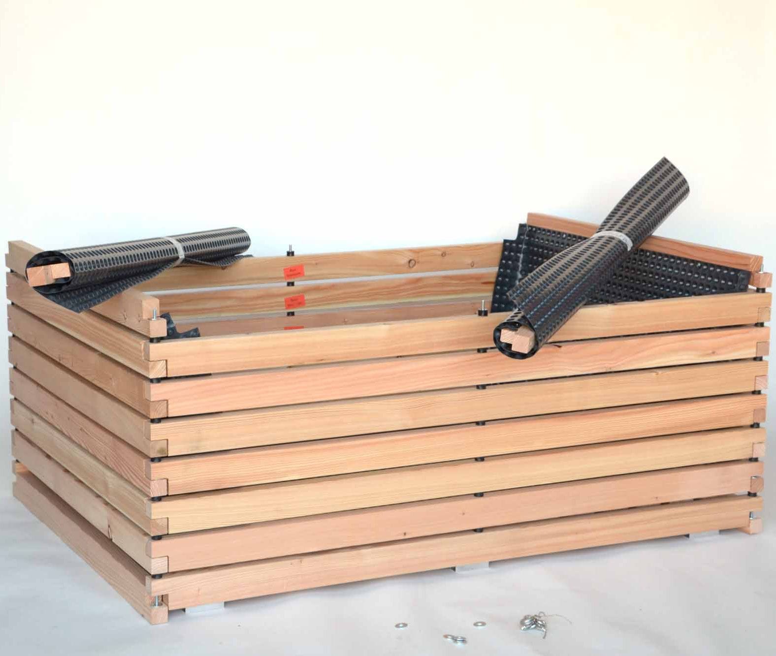 Carré potager en mélèze - Gartenfrosch GmbH - résidentiel / de terrasse ...