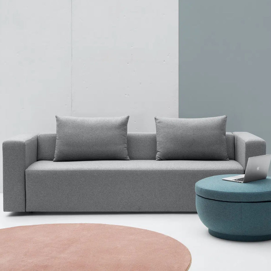 Canapé lit - PILLOW - TM Leader Contract - compact / contemporain / en ...