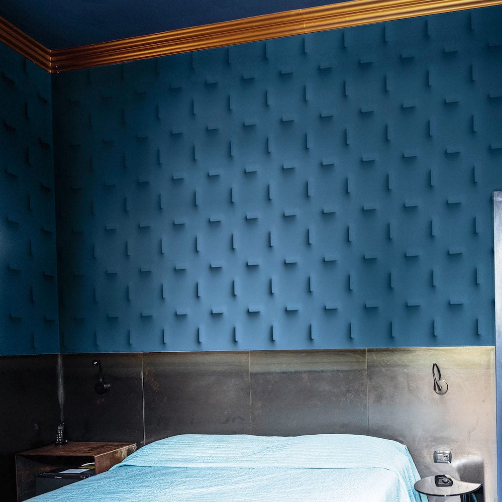 Papier peint contemporain - Line Relief II - SPAGHETTIWALL - uni / à ...