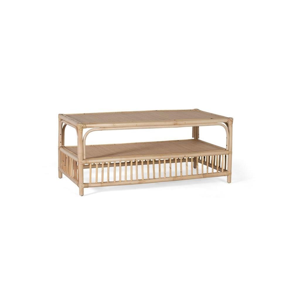 Table basse contemporaine - 5898 - Giner y Colomer - en rotin / avec ...