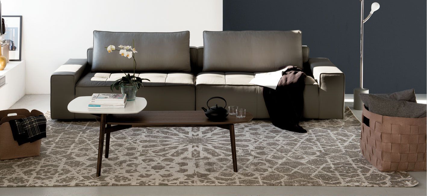 Tapis contemporain - ARABIA - calligaris - à motif géométrique ...