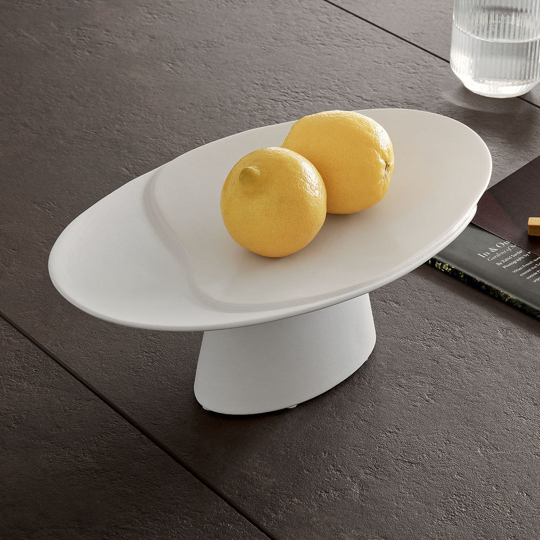 Corbeille à fruits en céramique - roche - calligaris