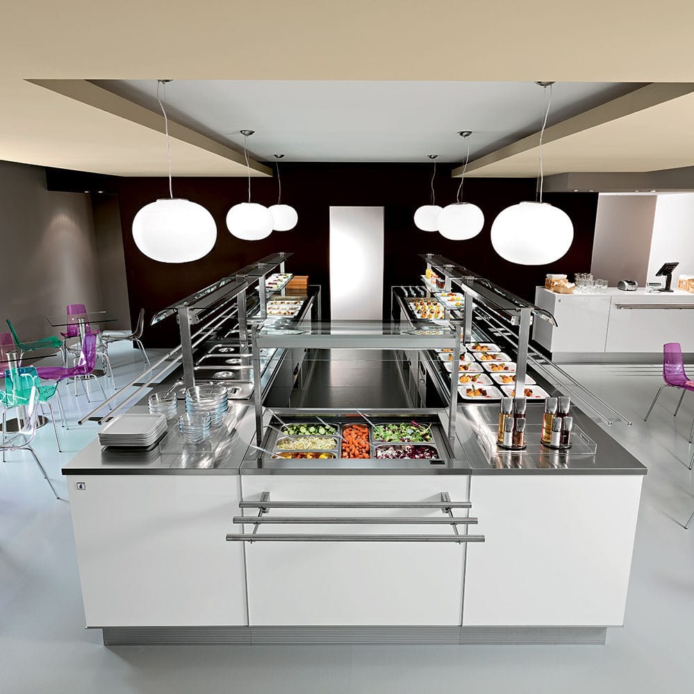 Vitrine réfrigérée comptoir - SNACK&FOOD - IFI - pour pâtisserie / pour ...