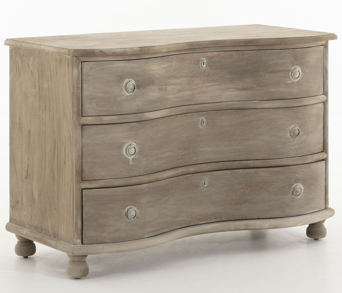 Commode contemporaine - ZAVI - FLAMANT - en bois / fait main / recyclée