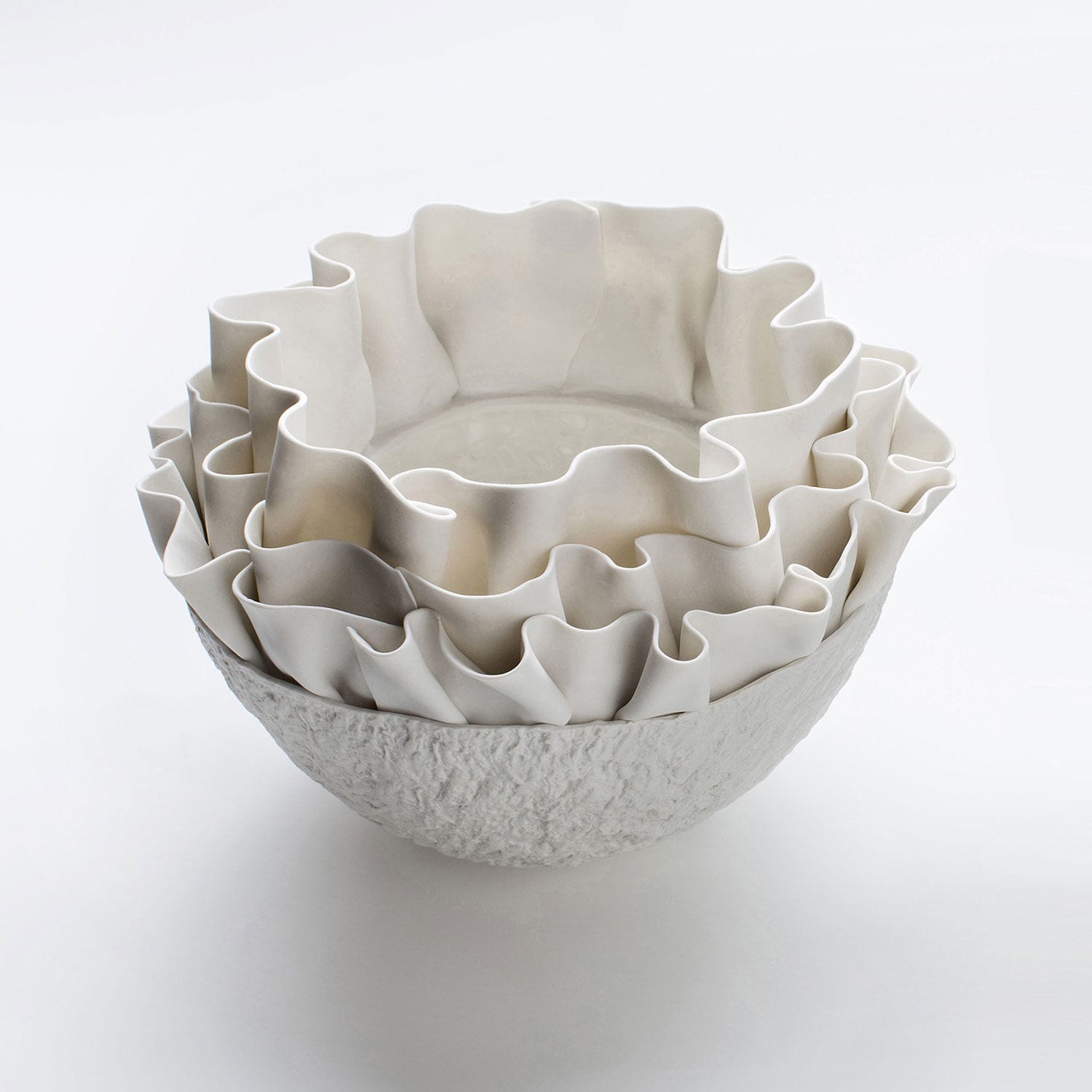 Vase contemporain - AC series - FOS CERAMICHE - en porcelaine / fait main