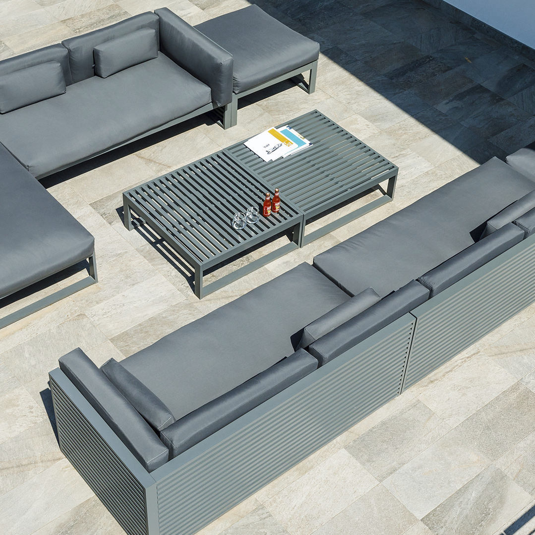 Table basse contemporaine - DNA - GANDIA BLASCO - en aluminium ...