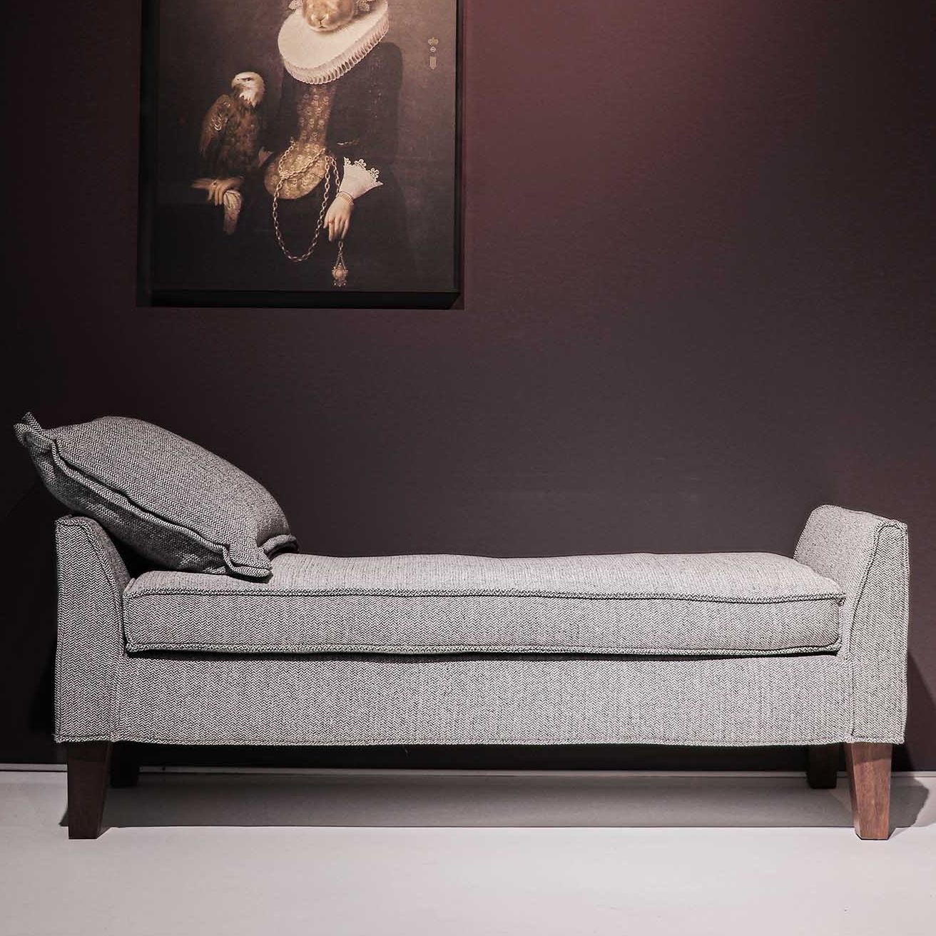 Méridienne design - GREENWICH - VILLEVENETE BY GATTI - en tissu / avec ...