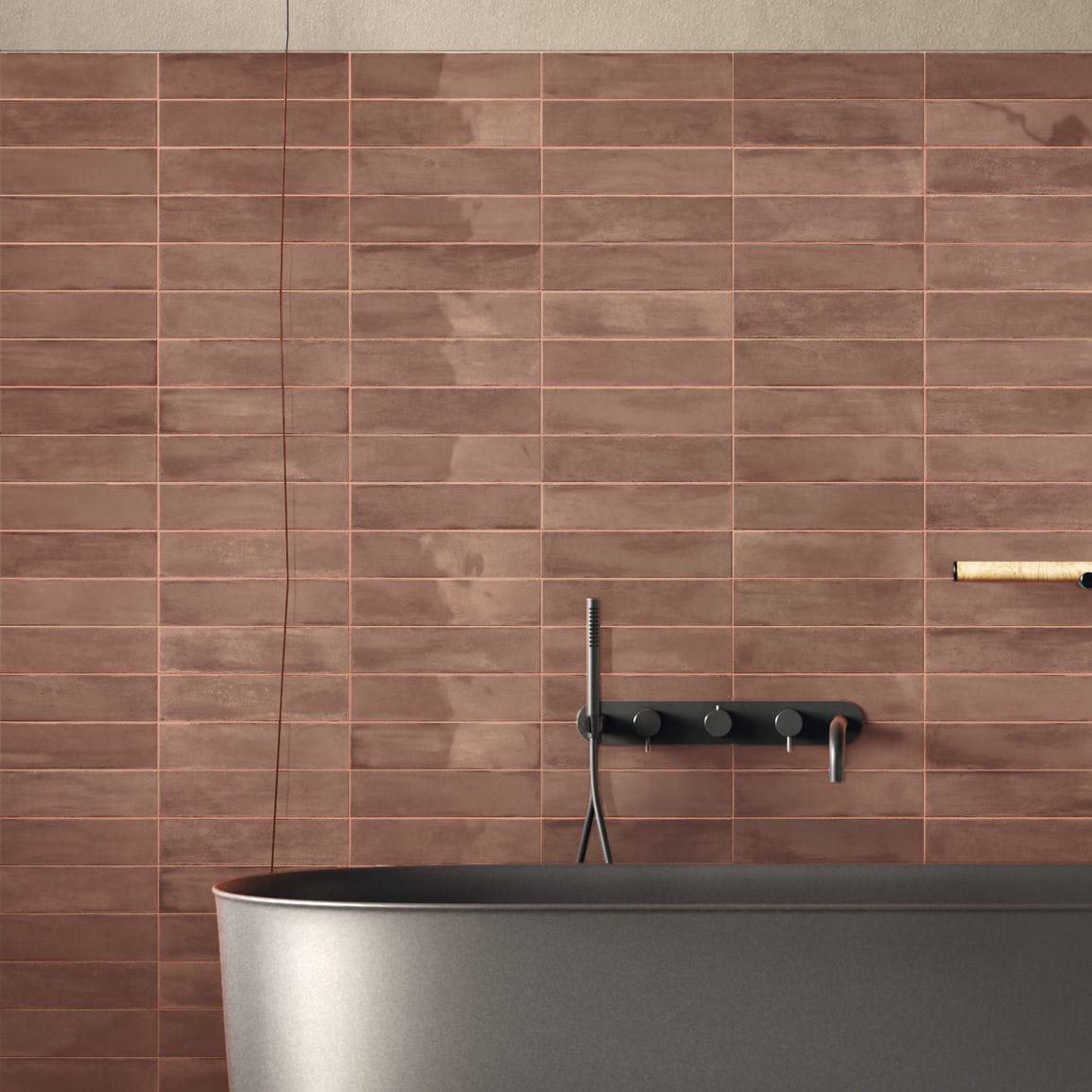 Carrelage en grès cérame - RIVESTIMENTO - IRIS CERAMICA - brillant / structure / d'intérieur