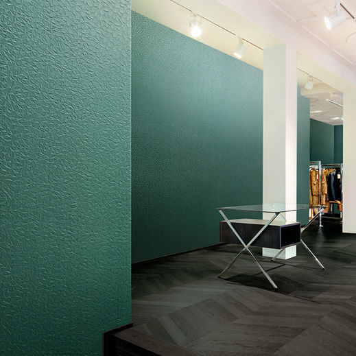 Revêtement mural pour intérieur - AIKIN - Vescom - en vinyle / en coton / imprimé