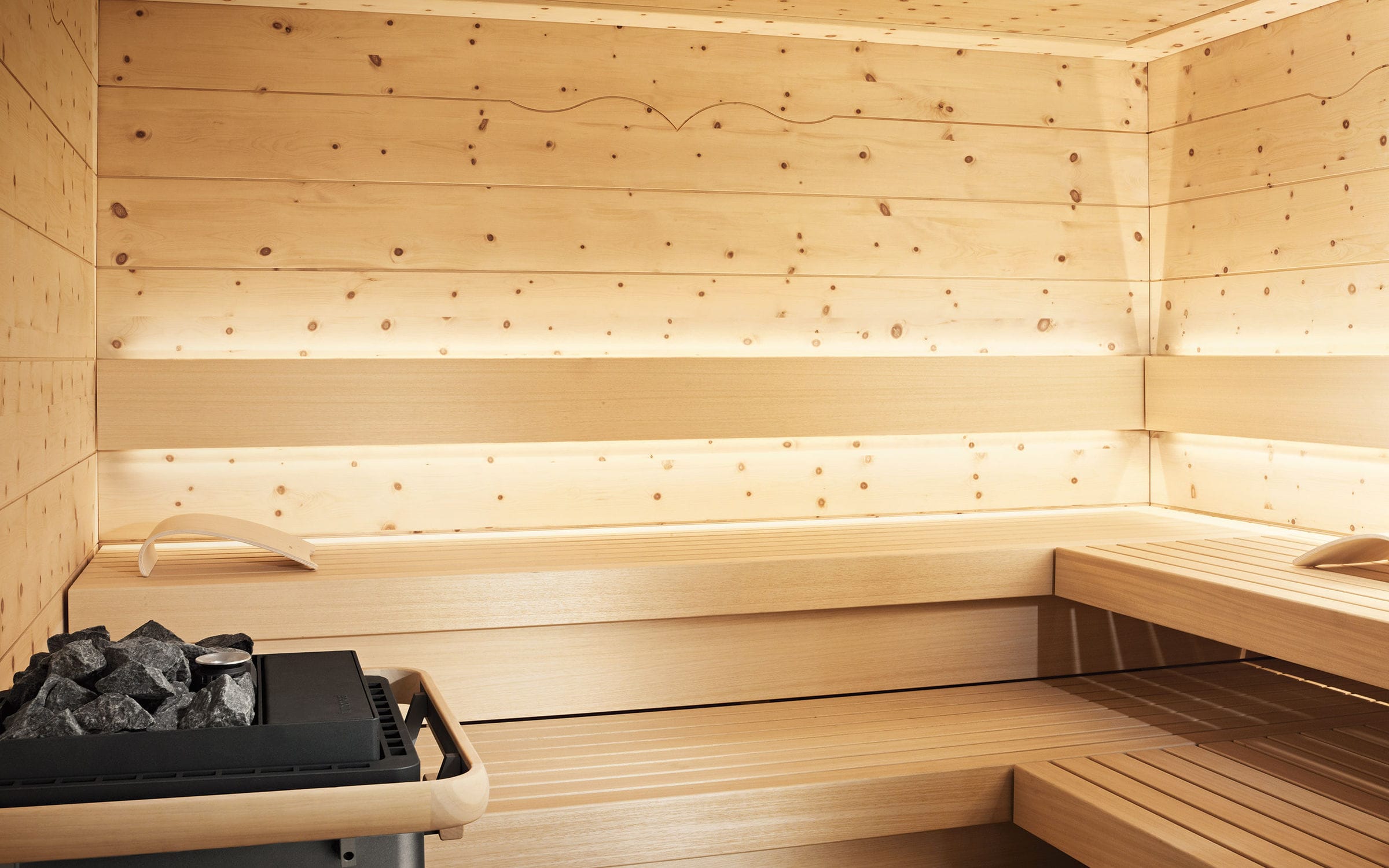 Sauna résidentiel / en bois / préfabriqué / pour intérieur - CHALET - KLAFS