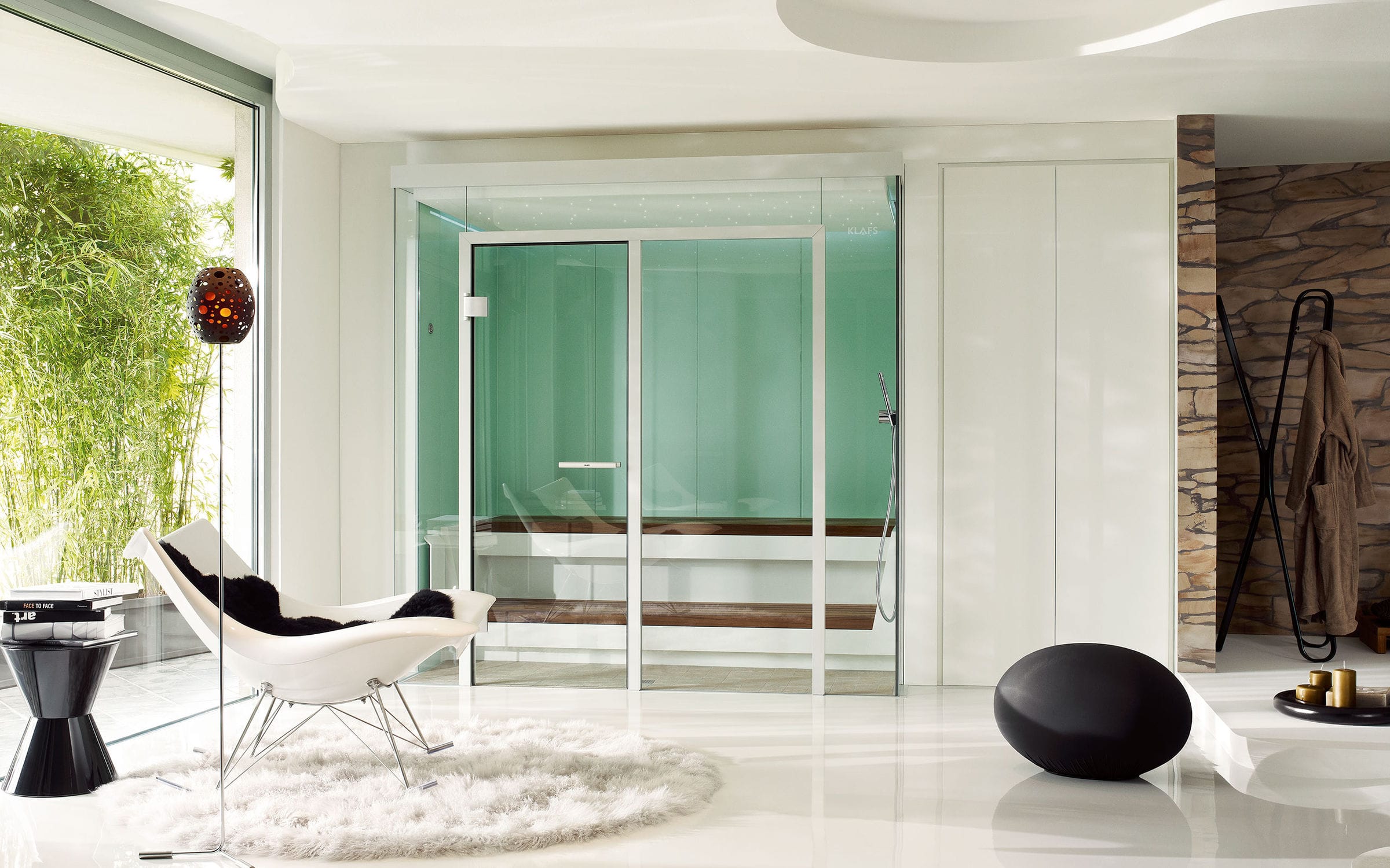 Bain de vapeur avec douche intégrée - D12 - KLAFS