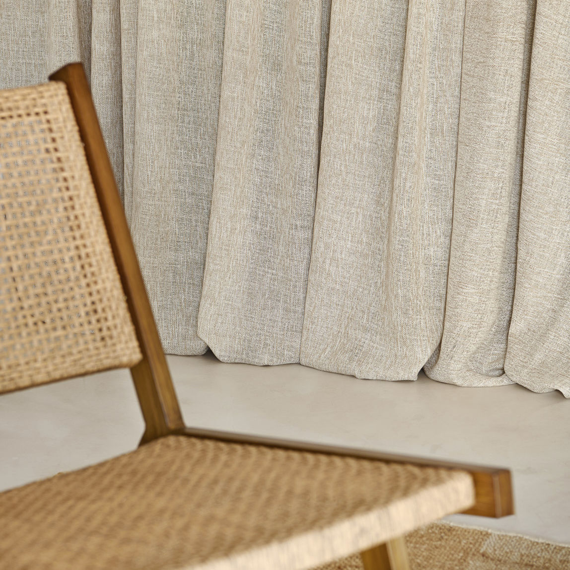 Voilage uni - AIRE : JALOQUE - ALHAMBRA - en polyester / en acrylique ...