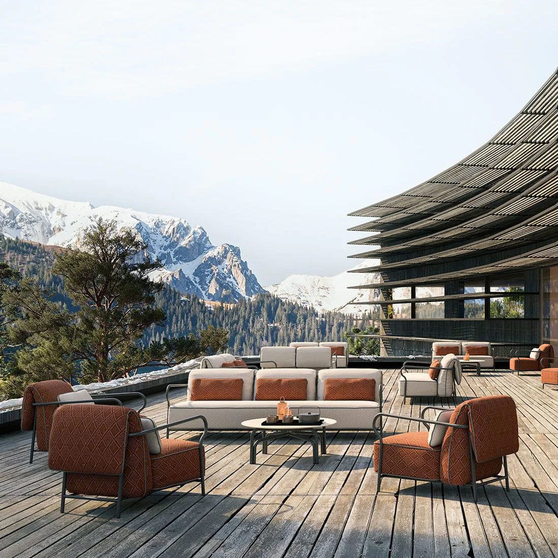 Table basse contemporaine - SALÒ - Unopiù - en grès cérame / en ...