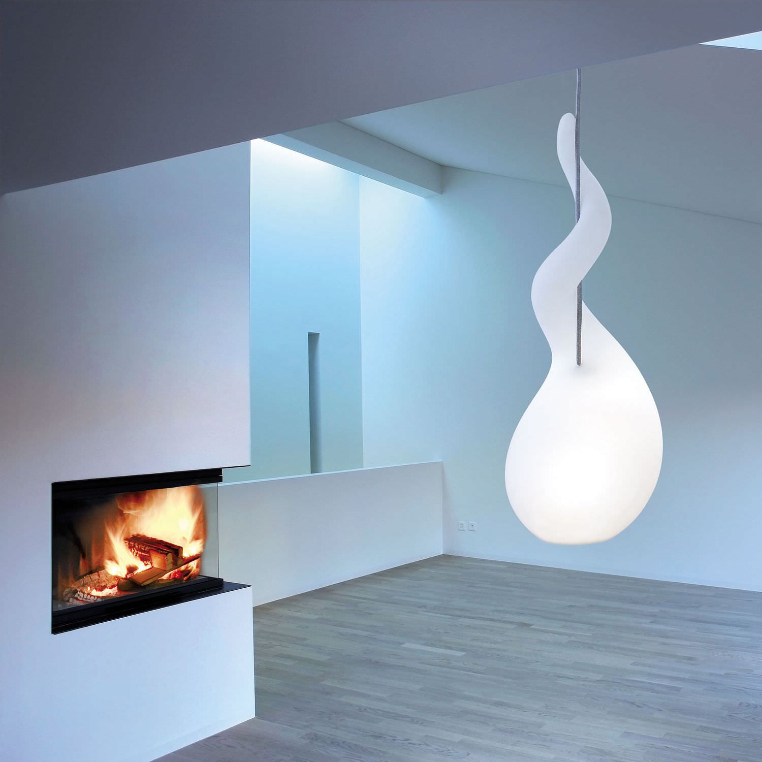 Suspension - ALIEN XL - next - en polyéthylène / design original / blanche