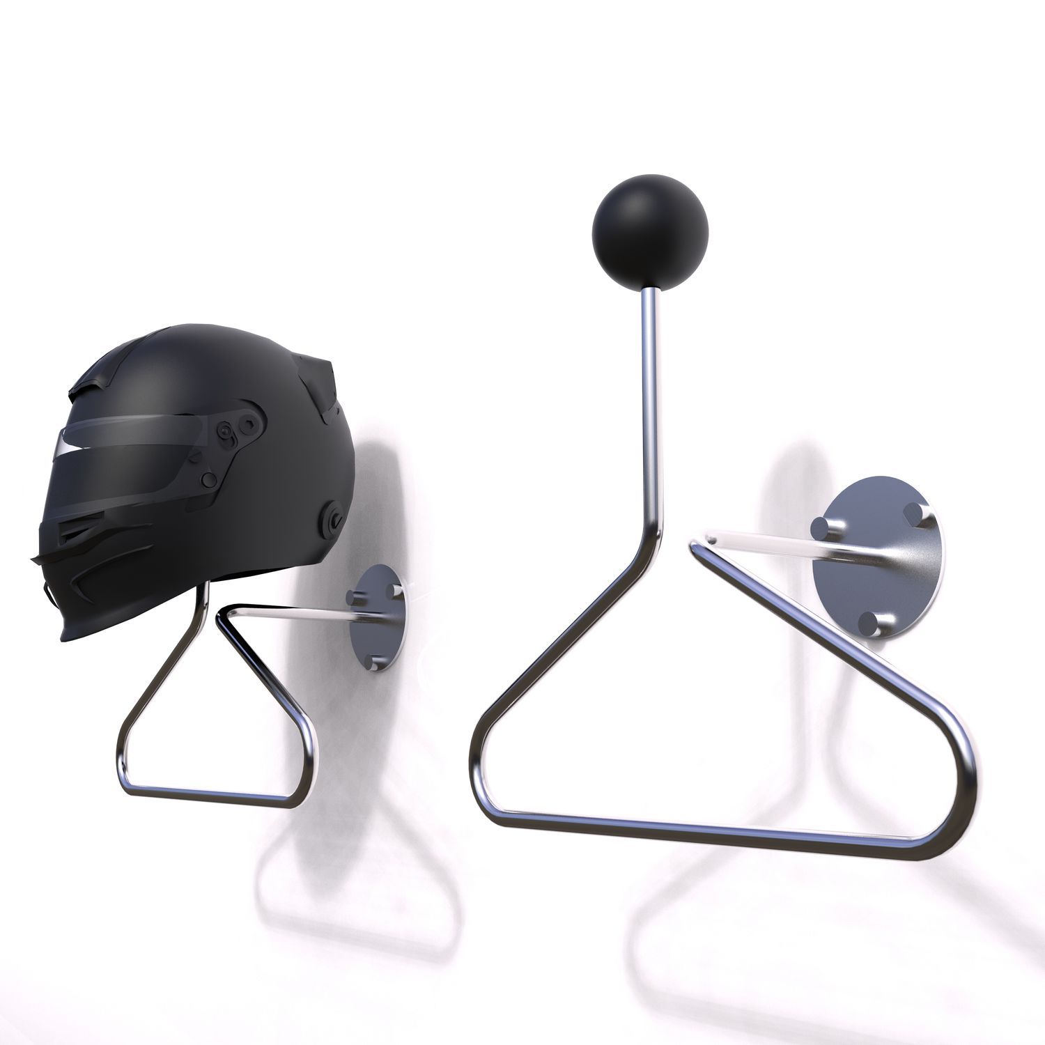 Support de casque en acier inoxydable - SPHERICAL 3 - INSILVIS - en ...