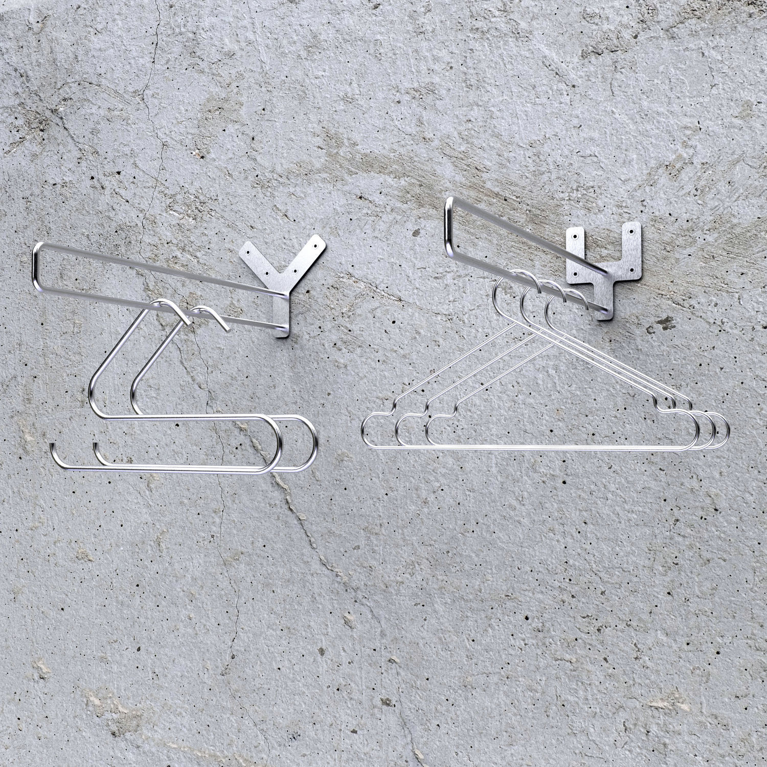 Porte-cintres mural - SUPERLOOP TakeOff - INSILVIS