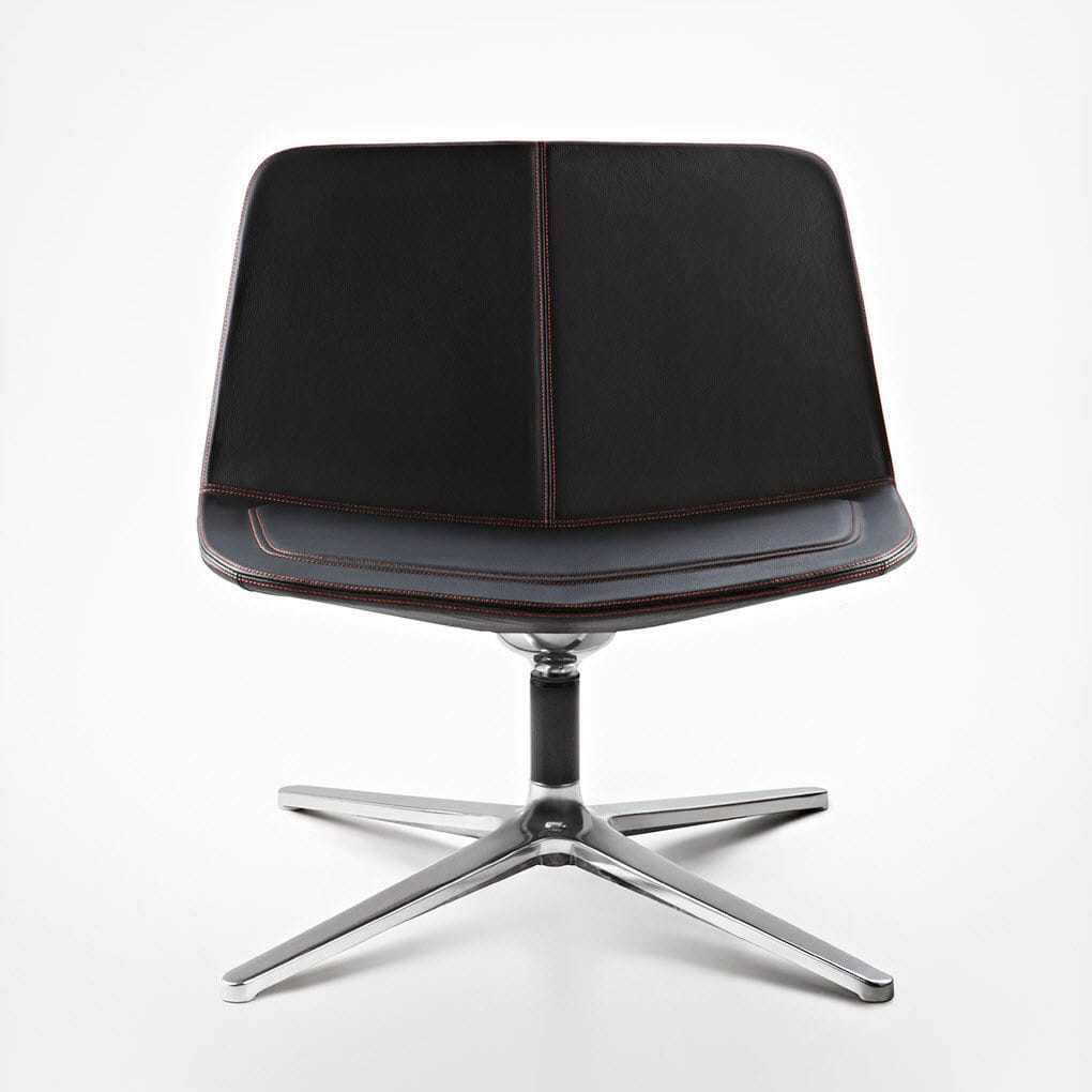 Chauffeuse contemporaine - STRATOS - MAXDESIGN - en simili cuir / en ...