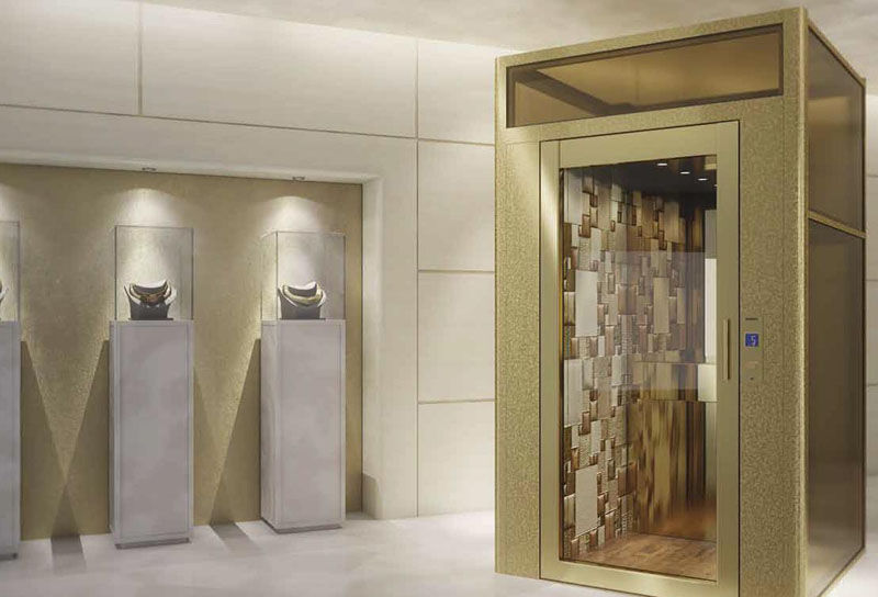 Ascenseur électrique - TRACTION - Platform Lift Company - pour le ...