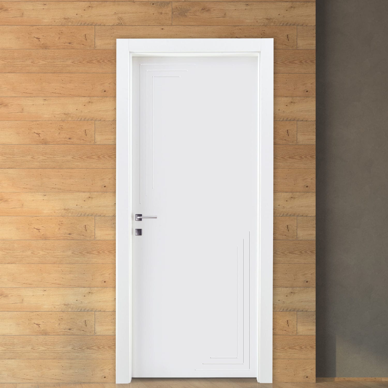 Porte d'intérieur - MILOS - AGOPROFIL S.p.A - en MDF / battante ...