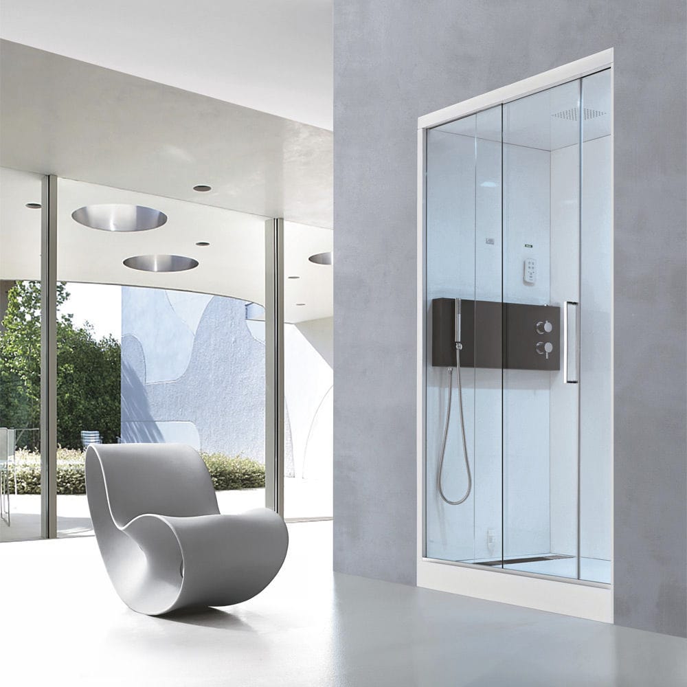 Cabine de douche à vapeur - SOUL - HAFRO srl - multifonction / en verre ...