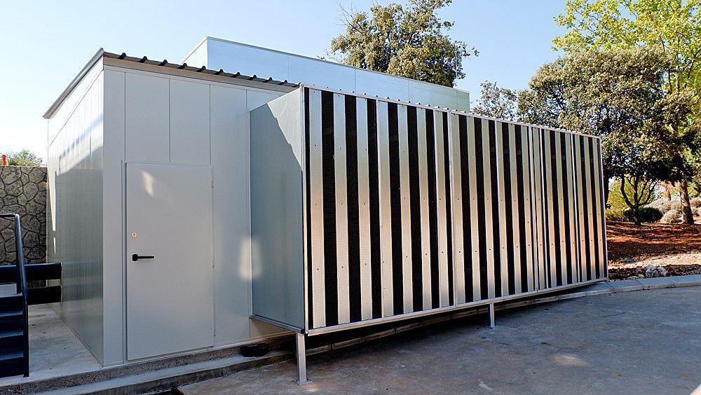 Cabine d'insonorisation pour machines industrielles - ACUSTIMODUL-80A ...