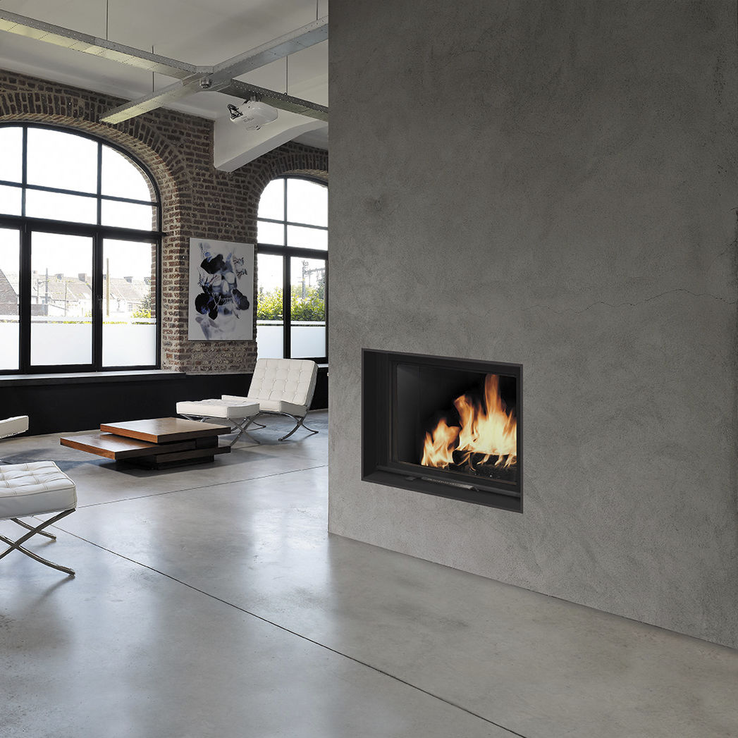 Foyer fermé à bois - ARCHI 66/50 - SUPRA FRANCE - à 1 face / en acier