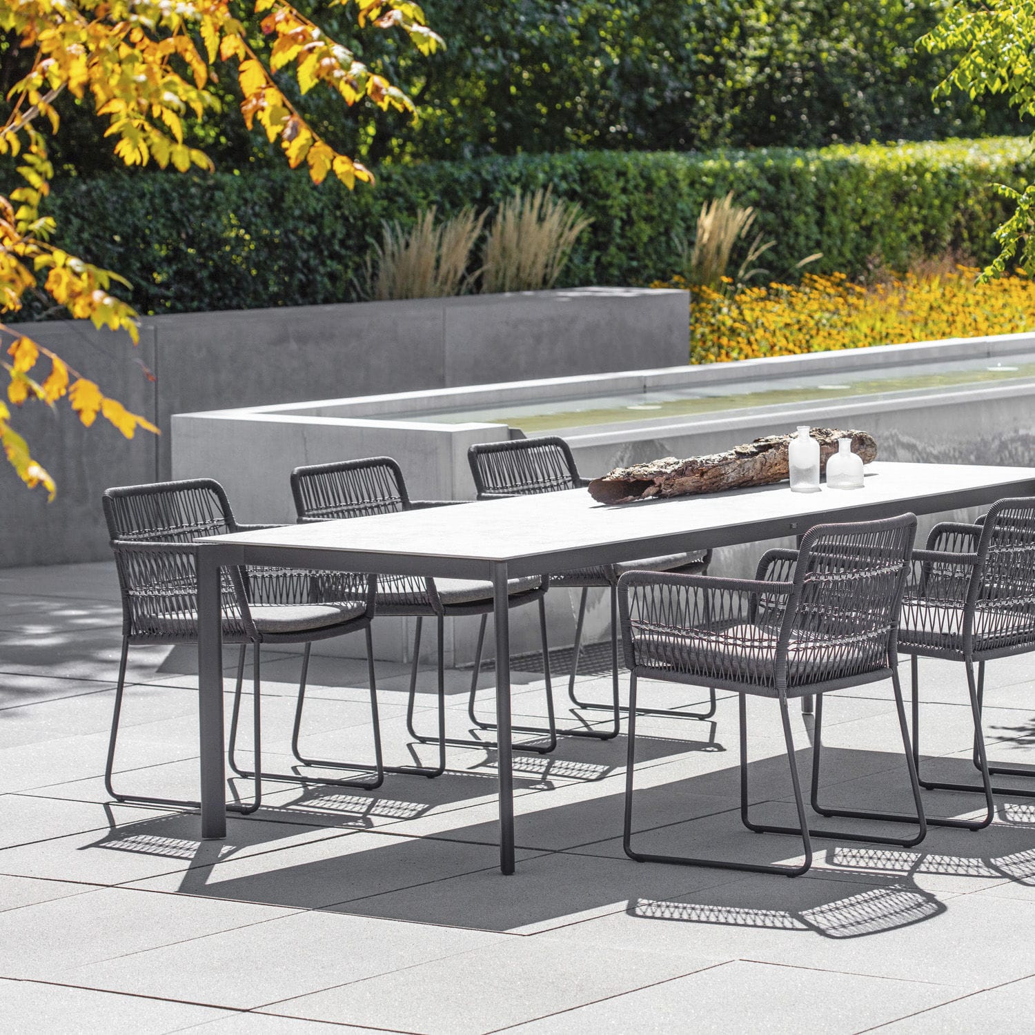 Table à manger contemporaine - RIO - FISCHER MÖBEL - en teck / en ...