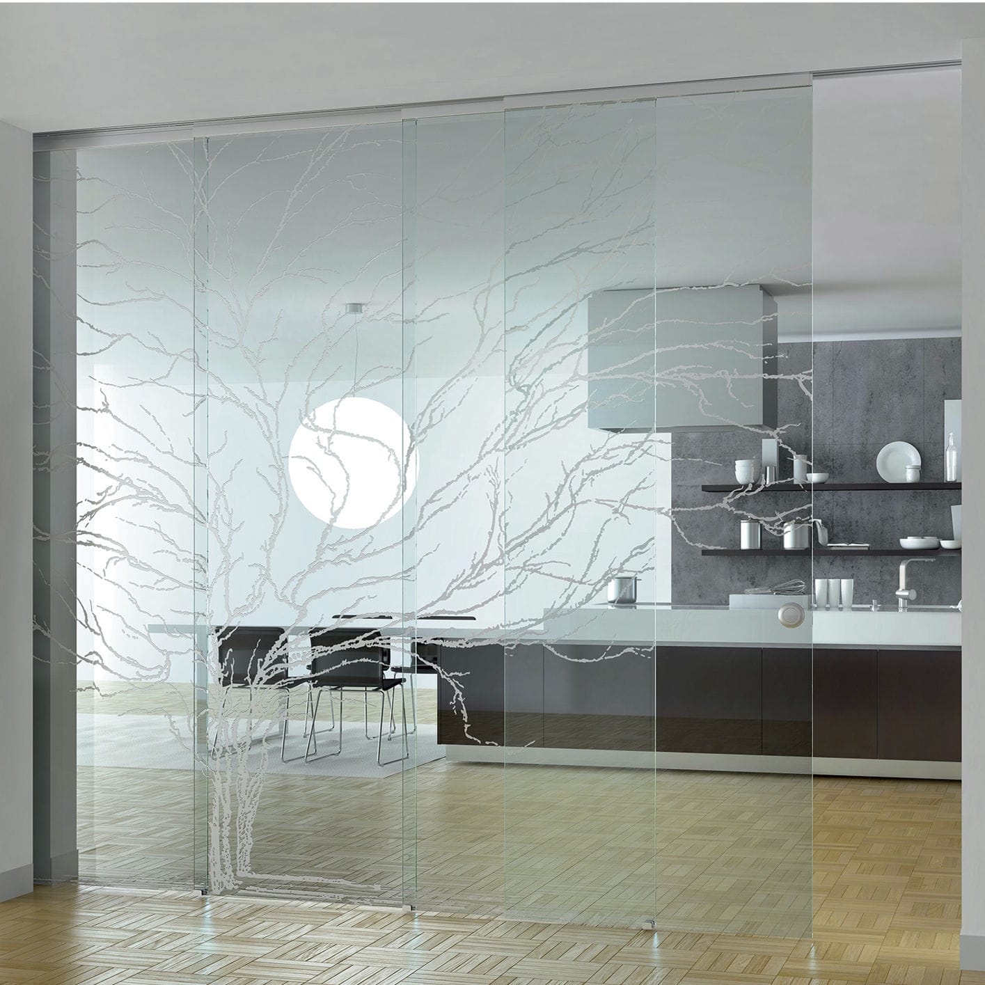 Cloison coulissante-empilable - CLASSICI : ALPHA ALBERO - Casali ...